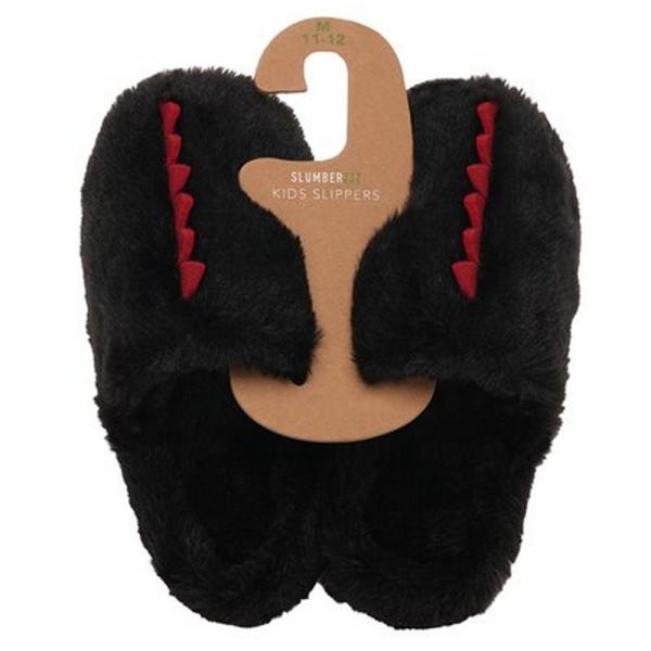 アッパー:プラッシュ。プラッシュ素材ライニング。インソール: クッション性。アウトソール:TPR。フラット。デザイン: コントラストカラー、恐竜の背びれ。スリッポン。サイズ(イギリスサイズ):16.5cm(9-10Child UK)、18....