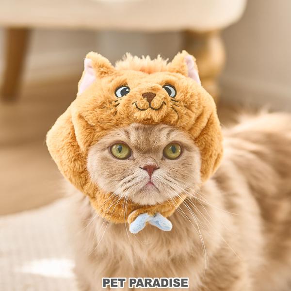 ■素材／本体：ポリエステル100％■お洗濯／洗濯機洗いできます。（ネット使用）■サイズ展開／小/中■仕様／ * 首元に面ファスナー付き★HOTキーワード★ネコ ねこ cat 猫用品 室内用 子猫 かわいい 可愛い イヌ いぬ 犬 ペット ペ...