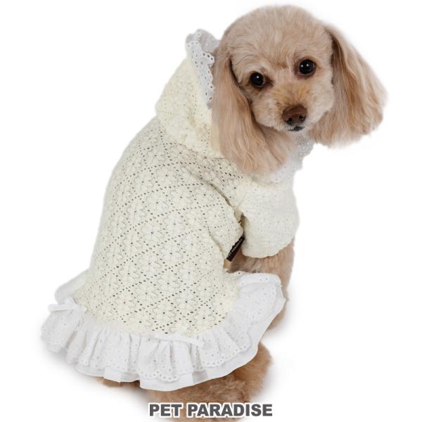 ■素材／本体：ポリエステル90％　ポリウレタン10％　レース：綿100％　フリル：ポリエステル100％　その他：ポリエステル60％　綿35％　ポリウレタン5％■お洗濯／■サイズ展開／４Ｓ/３Ｓ/ＤＳＳ/ＳＳ/ＤＳ/Ｓ■仕様／ * フード後ろ...