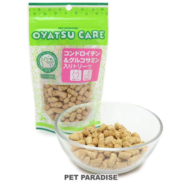 ★ここがポイント★・関節の健康維持をサポート・愛犬の関節の健康維持におすすめの成分を配合した大人気の定番おやつです♪■内容 コンドロイチン＆グルコサミン入りトリーツ（さつまいも入り） ■原材料 小麦、うるち米、さつまいも、脱脂粉乳、オリーブ...