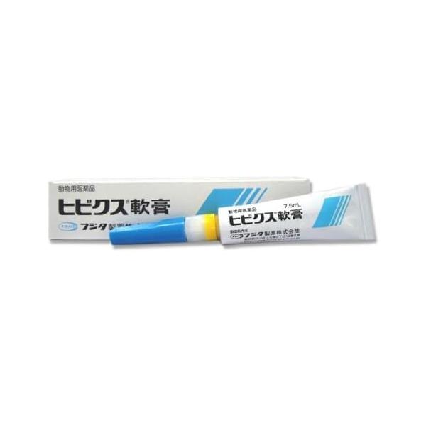 ●ヒビクス軟膏は、4つの有効成分が抗炎症作用、止痒作用、抗真菌作用、抗細菌 作用をもち、皮膚病の局所の治療に優れた効果を現す犬猫の皮膚疾患治療剤です。●特に、皮膚の最表層における細菌感染に優れた効果が期待できます。●滑らかな黄色からコハク色...