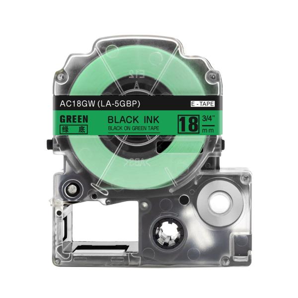 ★高品質なのに低価格！★裏紙の中央にスリット（切込み）が入っているのではがしやすい！KING JIM TEPRA PRO用互換テープカセットテープ幅　：18ｍｍテープ長さ：8ｍ※ハーフカット機能には対応しておりません※メーカー純正品ではあり...