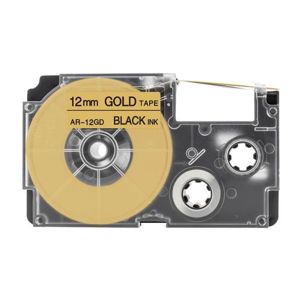 ★高品質なのに低価格！★裏紙の中央にスリット（切込み）が入っているのではがしやすい！CASIO NameLand 用互換テープカセットテープ幅　：12ｍｍテープ長さ：8ｍ※メーカー純正品ではありませんが、高品質で問題なく使用できます。純正品...