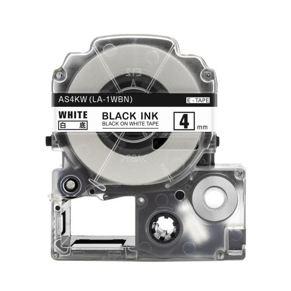 ★高品質なのに低価格！KING JIM TEPRA PRO用互換テープカセットテープ幅　：4ｍｍテープ長さ：8ｍ※ハーフカット機能には対応しておりません※メーカー純正品ではありません。外観・パッケージ等、画像と異なる場合がありますが、問題な...