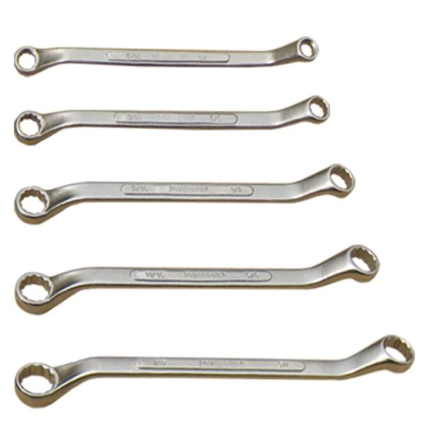 45度オフセット ミリサイズ メガネレンチセット<br><br><br>