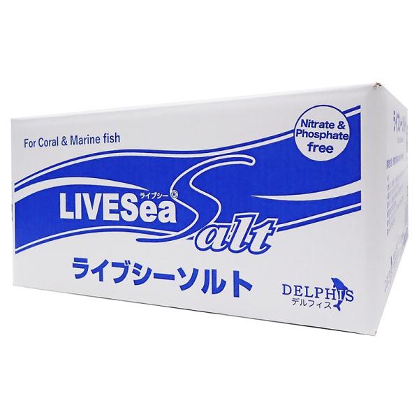 ライブシーソルトはライブシーシリーズのスタート製品として、すばやく溶ける使いやすさと、海水魚だけではなく、サンゴや甲殻類、その他様々な海洋生物の飼育においても最適に使用できるように天然海水の成分構成にこだわった高品質な人工海水として開発しま...