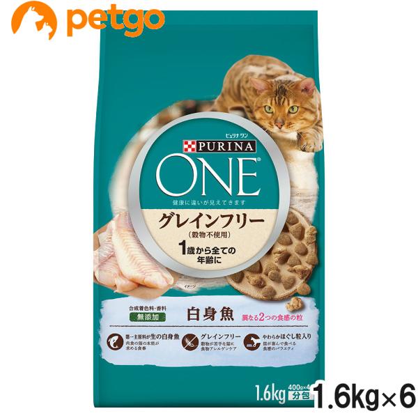本能が求める、魚主原料＆グレインフリー！肉食の猫の本能が求める食事。 「ピュリナ」の獣医師と栄養学者は猫が野生の生活で食べていた物に近い食事、「穀物不使用」のキャットフードを考えました。第一主原料が生の白身魚。 グレインフリーで穀物が苦手な...