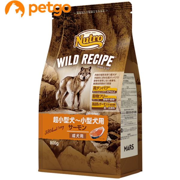 愛犬が本能的に求める高タンパクで穀物を使わない食事。高品質なサーモン（すり身）を第一主原料に使用し、穀物が苦手な愛犬の健康維持と消化吸収に配慮。