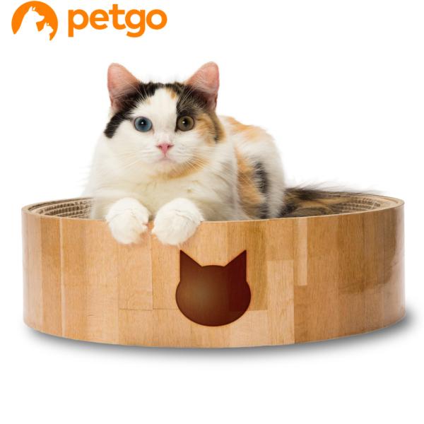 研いでよし！交換できるので経済的猫のカラダにぴたりとフィット♪猫が入りたくなるすり鉢構造のつめとぎベッドです。■「直径：40cm」なので、大きめ猫ちゃんでもバッチリ使える円形ベッドの直径は約40cm。大きめ猫ちゃんでもバッチリ使えるサイズで...