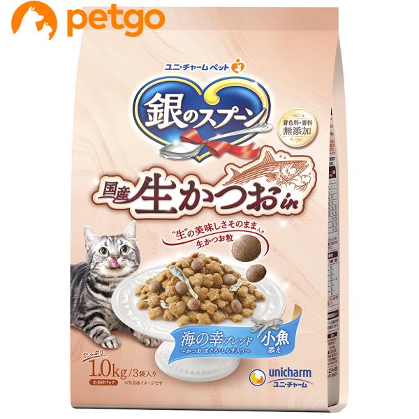 生かつおの美味しさそのまま入りのトッピング粒で、かつお本来の味や香りを楽しめるキャットフード。