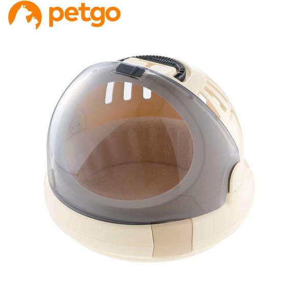 いつものベッドでそのままお出掛け。猫が過ごしやすいラウンド型。通気性を考慮した快適設計。普段からベッドとして慣れておくことで、来客時や災害時の移動にも便利です。