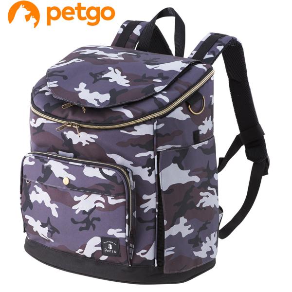 上が大きく開いて出し入れしやすく、体に沿う形状で前に抱えて使うこともできるリュックタイプ。左と上にある通気性のあるメッシュ窓付。カバーは、ロールアップが可能。また、クッション性のある2重中敷で移動中も安定し、ワンちゃんも快適。中敷カバーは丸...