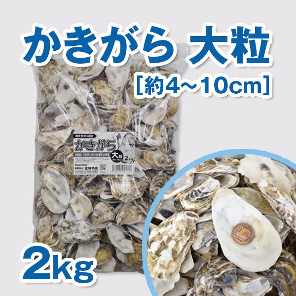 【発売日：2022年03月31日】観賞魚用ろ過材「かきがら」水質浄化や天然物のためミネラル・カルシウム含有し水質の安定など（ｐH）に効果大です。