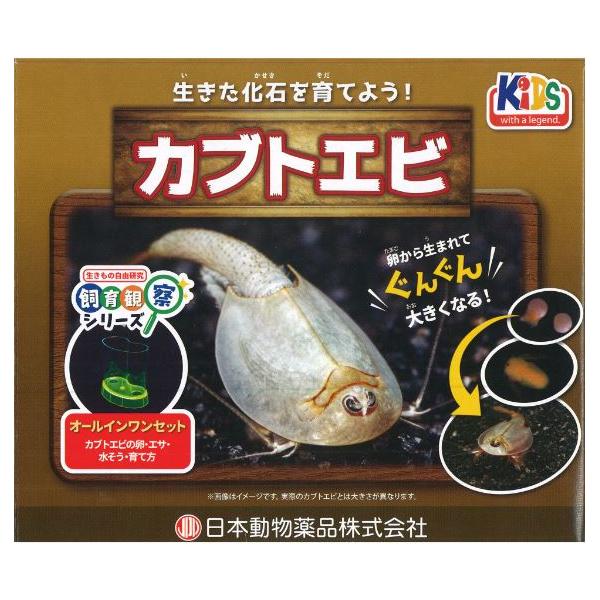 【発売日：2024年05月17日】カブトエビの飼育に必要な道具がセットになっている、飼育・観察オールインワンセットです。卵を水に入れると1~5日でフ化し、約1ヶ月で3センチくらいの大きさにどんどん成長します。カブトエビはトリオプスとも呼ばれ...