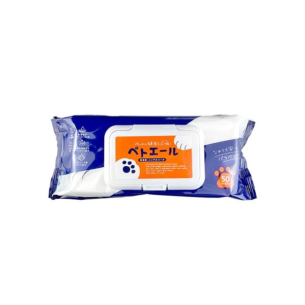 『ペトエール』は人間の赤ちゃん用ウェットシートに採用されている皮膚保護成分のアラントインや、潤いを与えてくれるコラーゲン、プラセンタ、アロエベラを配合しておりますので、ご使用いただく度にペットの皮膚や被毛に潤いや艶を与えてくれます。 もちろ...
