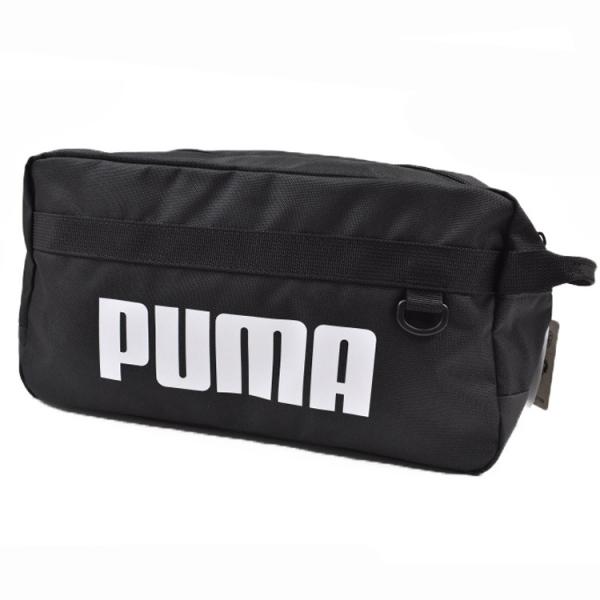 ブランド プーマ PUMA 商品説明 チャレンジャー シューズバッグPUMAのロゴデザインスクエア型でスタイリッシュなシューズバッグ色：ブラック （黒）◆メール便 OK 商品状態 新品　未使用  サイズ 【平置き実寸】H33　W18　D15...