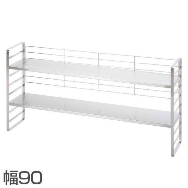 （検索用：キッチン収納 調味料ラック ラック 収納 スパイスラック 2段 4957423061469 レンジ台 キッチン収納 スリム キッチンストレージ キッチンラック コンロラック シェルフ 整理 棚 台所用品 隙間収納 隙間 すき間 キ...