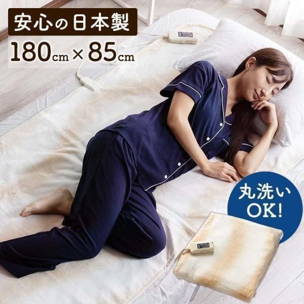 （検索用：電気毛布 電気敷き毛布 毛布 電気 寝具 防寒 洗える 4582214082059）  ●翌日優良配送対象商品につきまして● 下記の場合は対象外となります。 ・13時以降(休業日は12時以降)のご注文の場合 ・お届け先が対象地域外...