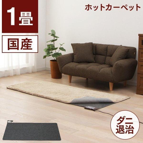 （検索用：ホットカーペット 床暖房 電気カーペット 1畳 ホットカーペット おすすめ ダニ退治 床マット ラグマット ラグ 4903620955735）  ●翌日優良配送対象商品につきまして● 下記の場合は対象外となります。 ・13時以降(...