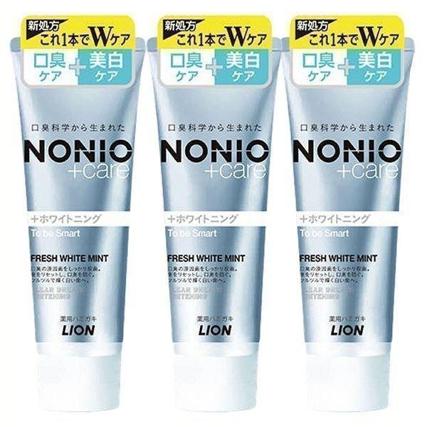 （検索用：NONIO+ ノニオプラス 口臭 ムシ歯 美白 歯みがき ステイン LION ホワイトミント まとめ買い 4903301309635）●翌日優良配送対象商品につきまして●下記の場合は対象外となります。・13時以降(休業日は12時以...