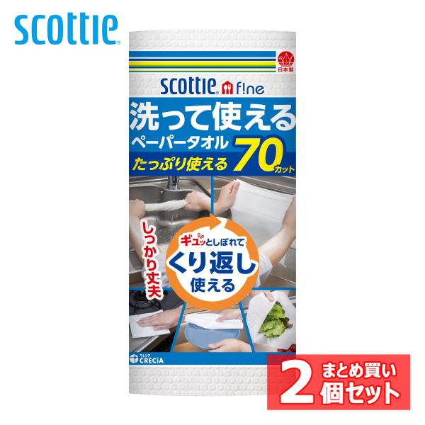 （検索用：ファイン 洗って使える ペーパータオル キッチンペーパー ウェットタオル ふきん 無地 食器拭き 台拭き 4901750353544）  ●翌日優良配送対象商品につきまして● 下記の場合は対象外となります。 ・13時以降(休業日は...