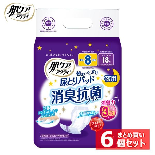 （検索用：尿とりパット 介護用品 CRECIA 紙パンツ用 取り付け簡単 さらふわ 消臭 抗菌 医療控除対象品 4901750804947）●翌日優良配送対象商品につきまして●下記の場合は対象外となります。・13時以降(休業日は12時以降)...