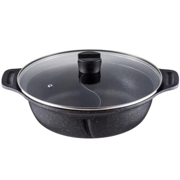 （検索用：両手鍋 28cm IH 仕切り鍋 卓上 おしゃれ ガラス蓋 蓋付き 調理器具 煮込み 4975970256701）●翌日優良配送対象商品につきまして●下記の場合は対象外となります。・13時以降(休業日は12時以降)のご注文の場合・...