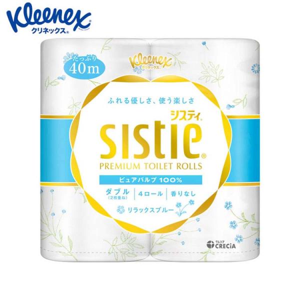 （検索用：トイレットペーパー トイレットロール 無香料 システィ 花柄 ブルー プリント 4ロール 青 4901750251079）●翌日優良配送対象商品につきまして●下記の場合は対象外となります。・13時以降(休業日は12時以降)のご注文...