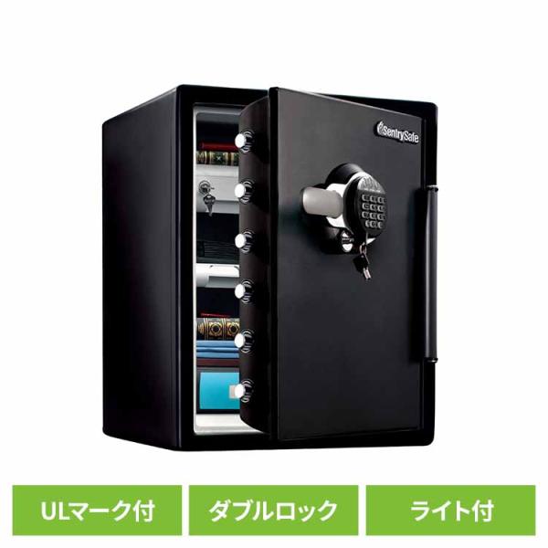 （検索用：金庫 耐火・耐水金庫 テンキー＋鍵式 容量：約56.6リットル 2時間耐火 防犯 0049074025205）●翌日優良配送対象商品につきまして●下記の場合は対象外となります。・13時以降(休業日は12時以降)のご注文の場合・お届...