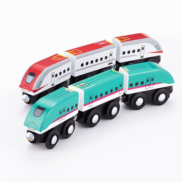 （検索用：mokuTRAIN モクトレイン 電車 鉄道 はやぶさ 木製玩具 知育玩具 木製電車 木製レール レール 4582501737013）●翌日優良配送対象商品につきまして●下記の場合は対象外となります。・13時以降(休業日は12時以...