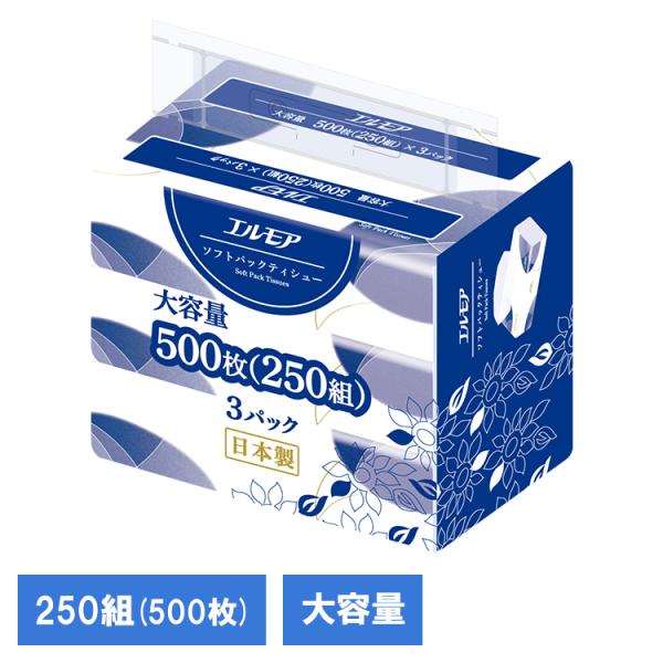 （検索用：ティシュー 大容量 パルプ ソフトパック ソフトパック ティッシュ ソフト 4971633004719）●翌日優良配送対象商品につきまして●下記の場合は対象外となります。・13時以降(休業日は12時以降)のご注文の場合・お届け先が...