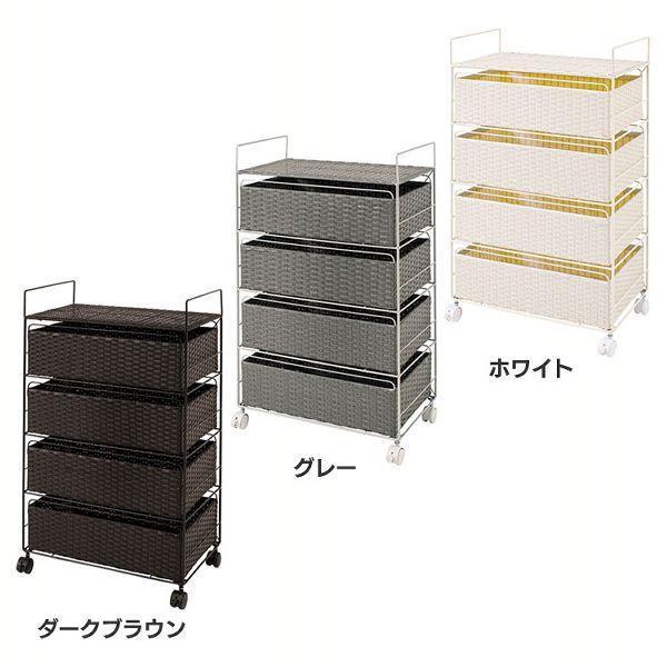 （検索用：ランドリー 収納 キャスター 引き出し チェスト ラタン調 水回り おしゃれ 隙間収納 サニタリー 4934257295253 4934257295277 4934257295260）●翌日優良配送対象商品につきまして●下記の場合...