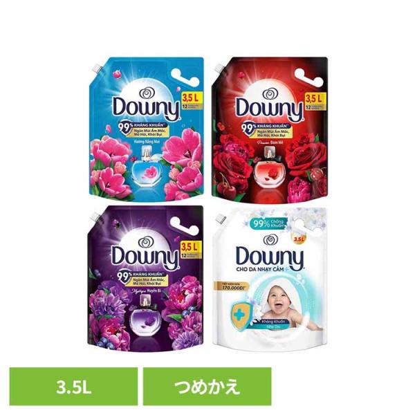 （検索用：Downy つめかえ用 液体洗剤 大容量 濃縮 ダウニー 詰替 液体柔軟剤 香り サンライズフレッシュ 4902430918091 4902430918077 4987176021786 4902430918084）●翌日優良配送...