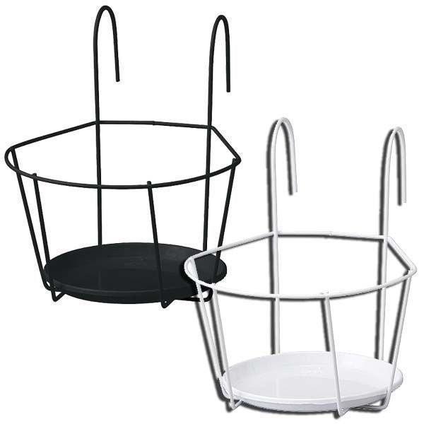 （検索用：プラントホルダーシングル 大 ブラック ホワイト NPM-PH5L NPM-PH5LWタカショー プランターホルダー フェンス トレリス 手すり ガーデニング 園芸 ）●翌日優良配送対象商品につきまして●下記の場合は対象外となりま...