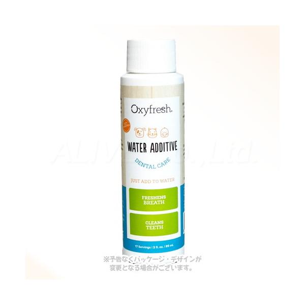 ファンタジーワールド Oxyfresh ペットデンタルウォーターアディティブ 【口臭/歯】 89ml歯磨きが嫌いな子に！お水に混ぜるだけ！■ 商品の特長いつものお水に入れるだけ！口を触られるのが苦手なペットにおすすめです。歯と歯茎を清潔にし...