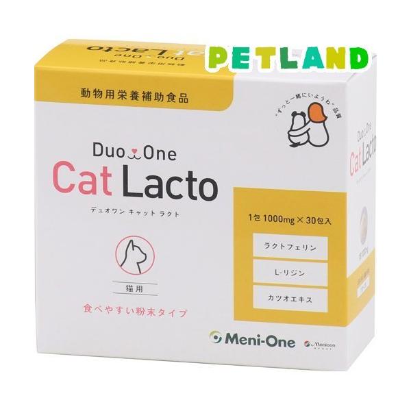 メニワン DUOONE Cat Lacto/猫用品/【発売元、製造元、輸入元又は販売元】メニワン/【メニワン DUOONE Cat Lactoの商品詳細】●メニワン デュオワンシリーズです。●L-リジン塩酸塩によりネコちゃんに必要な栄養素を...