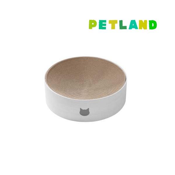 バリバリボウル ホワイト/猫用品/ブランド：猫壱/【発売元、製造元、輸入元又は販売元】MOON-X Japan株式会社/【バリバリボウル ホワイトの商品詳細】●猫壱のバリバリボウルは猫のからだにフィットする丸型＆すり鉢構造なので、ベッドとし...