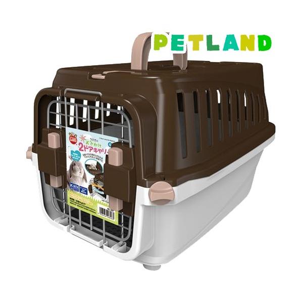 ミニマルランド うさぎのおでかけ 2ドアキャリー/小動物・鳥・は虫類・昆虫/ブランド：ミニマルランド/【発売元、製造元、輸入元又は販売元】マルカン/【ミニマルランド うさぎのおでかけ 2ドアキャリーの商品詳細】●天面ドアから抱きあげられるペ...