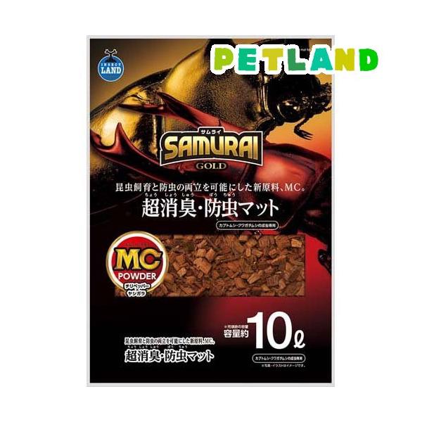 インセクトランド SAMURAI GOLD 超消臭・防虫マット/小動物・鳥・は虫類・昆虫/ブランド：インセクトランド/【発売元、製造元、輸入元又は販売元】マルカン/【インセクトランド SAMURAI GOLD 超消臭・防虫マットの商品詳細】...