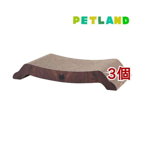 猫壱 バリバリベッド Lサイズ ダークブラウン(猫 ネコ ねこ 猫用品 ねこいち 猫 爪研ぎ 爪研ぎ 猫 爪とぎ つめとぎ 段ボール ダンボール 猫 ベッド 猫)/ペットのサークル・雑貨など/ブランド：猫壱/【発売元、製造元、輸入元又は販売...