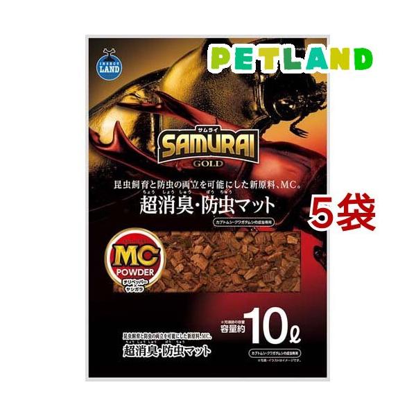 インセクトランド SAMURAI GOLD 超消臭・防虫マット/小動物・鳥・は虫類・昆虫/ブランド：インセクトランド/【発売元、製造元、輸入元又は販売元】マルカン/・単品JAN：4906456575603/【インセクトランド SAMURAI...