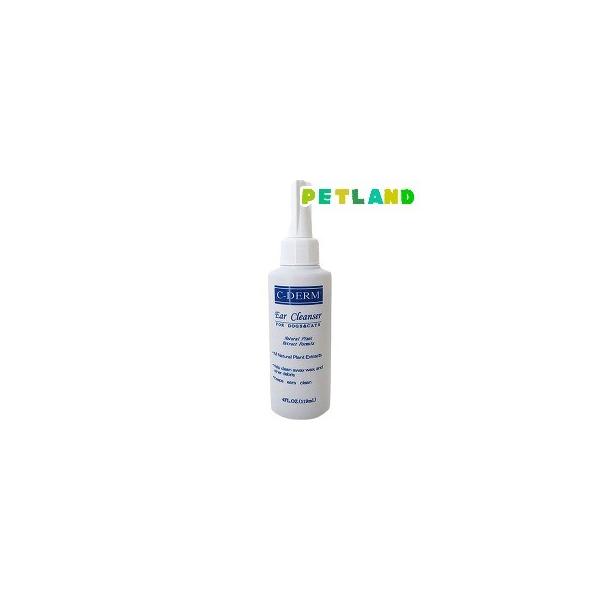 シーディーム イヤークレンザー フラッシュ(C-DERM CDERM C-ディーム Cディーム 4オンス)/ペットのサークル・雑貨など/ブランド：シーディーム(C-DERM)/【発売元、製造元、輸入元又は販売元】プライム/【シーディーム イ...