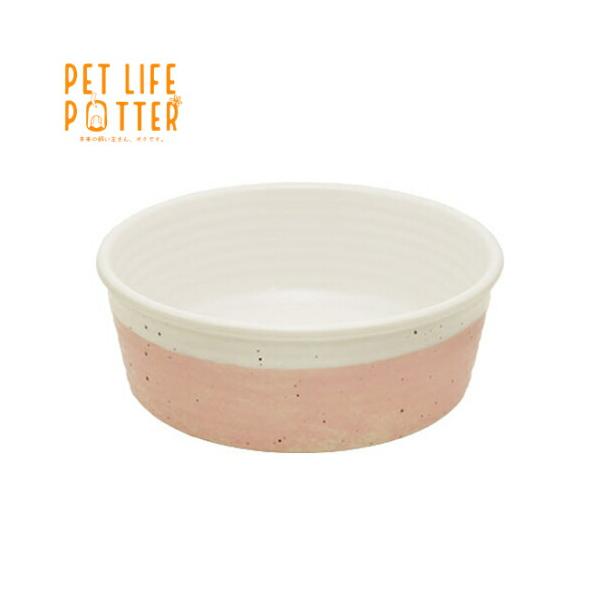 シュガーボウル パウダーピンク 13.6×13.6×5 Tar Hong 犬 猫 食器 餌皿 おしゃれ 樹脂ボウル 底部にシリコンのすべり止めパッチ付き