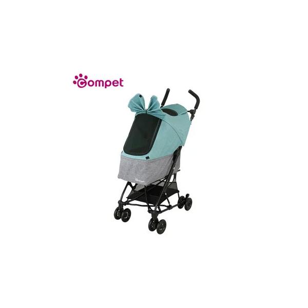 ワンアクションでさっと開閉。コムペット市場最小の折りたたみサイズ■サイズ使用時：W438×D762×H1018mm折畳時：W261×D297×H601mmキャリー内寸：W280×D510×H490mm■重量5.6kg■耐荷重：12kg（2匹...