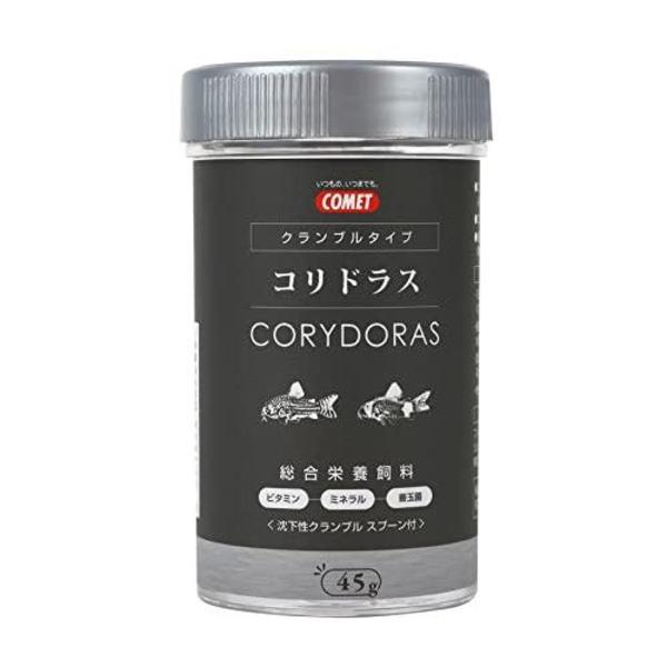 商品情報コリドラスが必要とする栄養をバランスよく配合。善玉菌配合で消化吸収を助け、水の汚れや嫌なニオイを軽減します。混泳水槽でもいきわたりやすいクランブルタイプ。スプーン付き。※本商品は、お取り寄せ商品となっております。ご注文後、3〜14日...