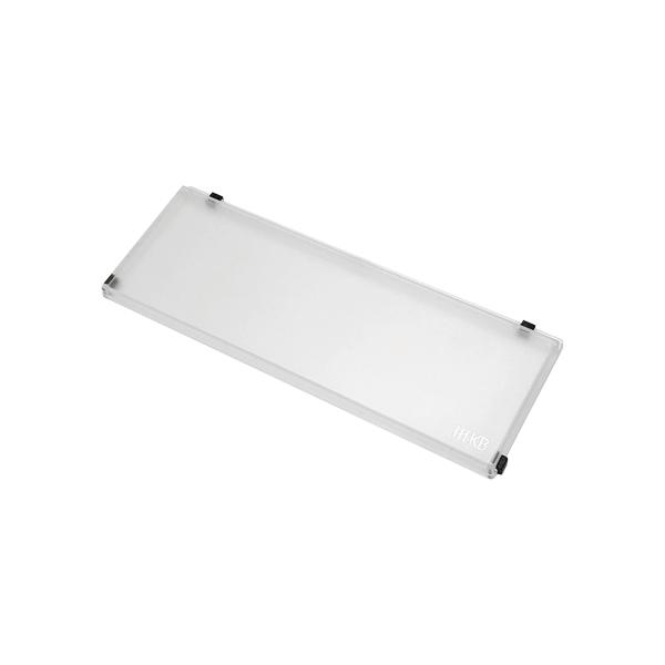 衝撃や落下に強い強構造設計で、素材にも高い耐衝撃性を誇るポリカーボネートを採用したHHKBロゴ入りカバーです。HHKBシリーズ共通。（バード電子製）