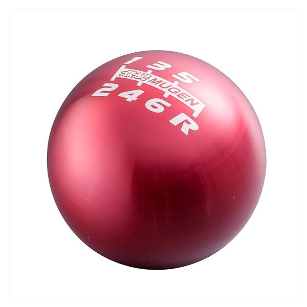 MUGEN SHIFT KNOBアルミニウム素材の質感を出した球形状（φ５０）を採用。上部にシフトパターンをレーザー印字〔適応車種例〕ACCORD Euro R　（CL7）                                  ...