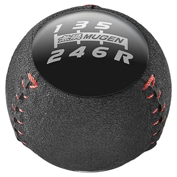 MUGEN ALCANTARA SHIFT KNOBアルミニウム素材にアルカンターラ巻き仕様としたシフトノブ。球形状の為、純正に比べ短いストロークでのシフトチェンジに貢献。Φ50。〔適応車種例〕ACCORD Euro R　（CL7）    ...