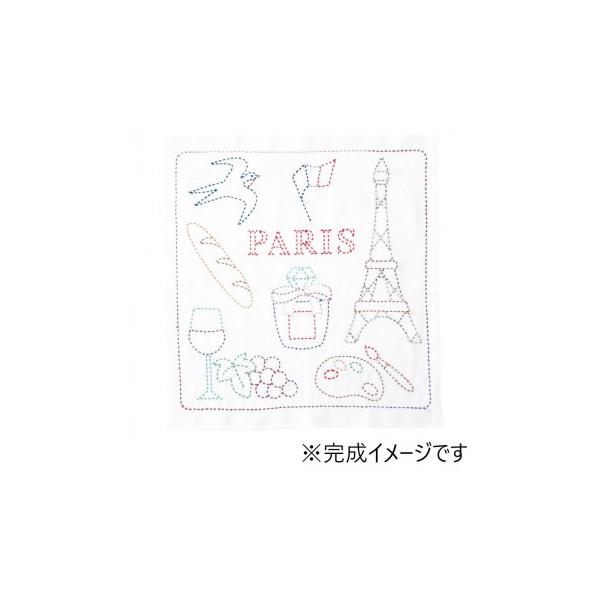 刺し子の技法を学びながらかわいいふきんが作れます。