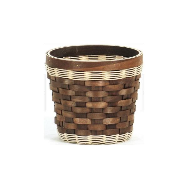 水杉を使用した壁掛けの収納バスケットです。1つ1つ手作りで生産されております。